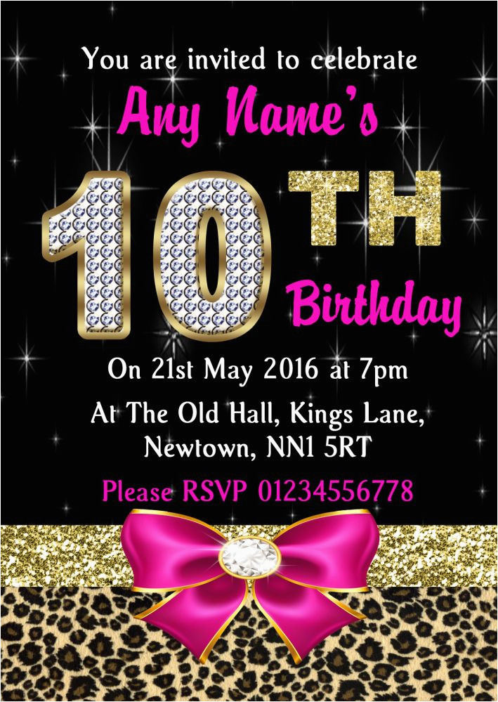 10th Birthday Party Invitation Wording Ideas BirthdayBuzz