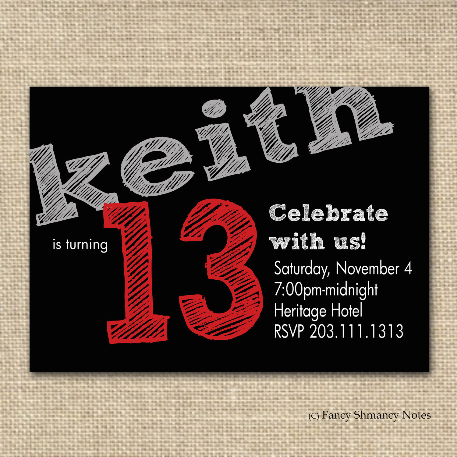 13th Birthday Invitations Boy 13th Birthday Party Invitation Ideas 