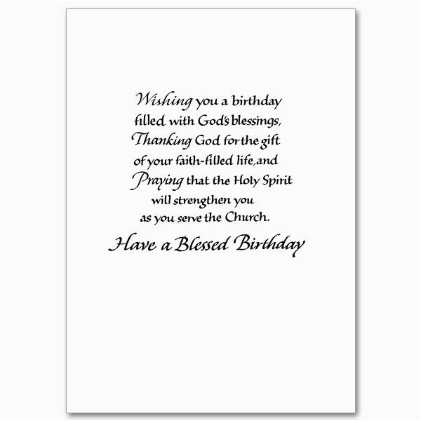 Birthday Cards For Catholic Priests Blessings For A Special Priest 