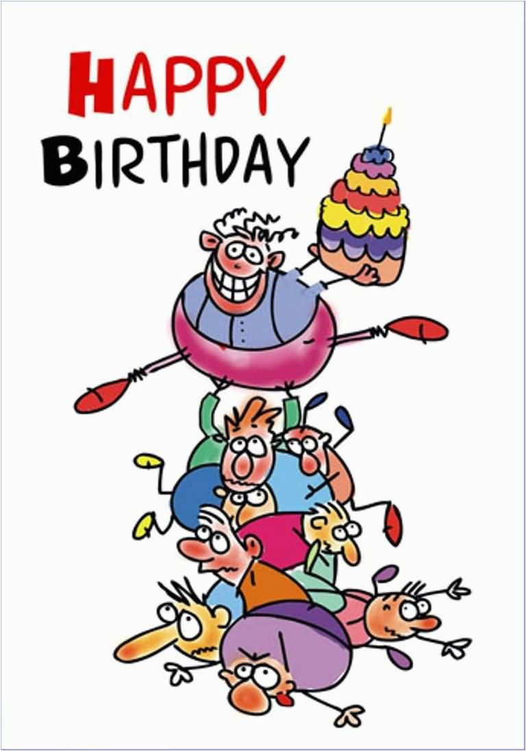 Comic Happy Birthday Wishes Birthday Funny Happy Wishes Cartoon 