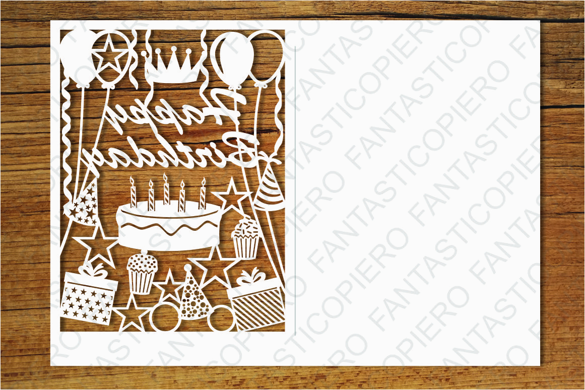Cricut Card Template