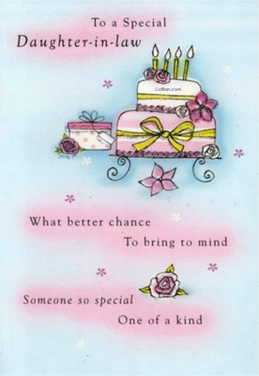 Daughter In Law Birthday Cards Verses 55 Beautiful Birthday Wishes For