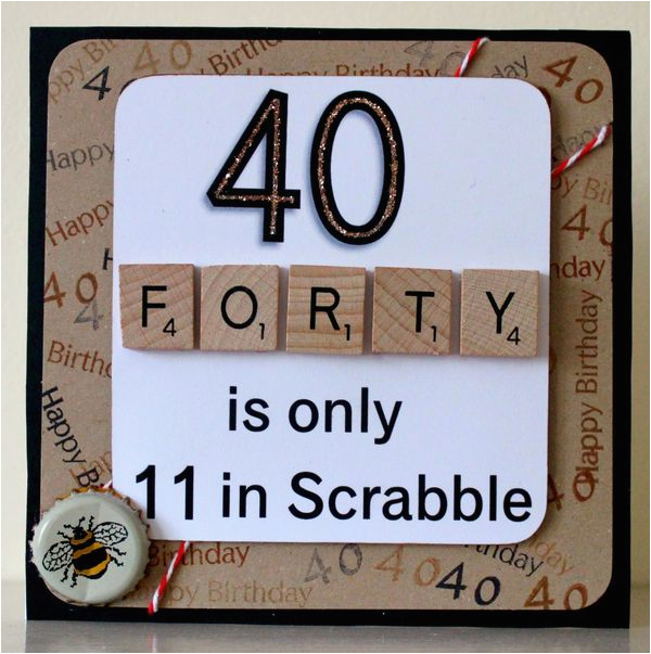 Giant 40th Birthday Card Happy 40th Birthday Quotes Images And Memes 