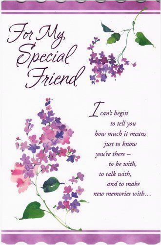 Special Friend Birthday Card Verses Birthdaybuzz