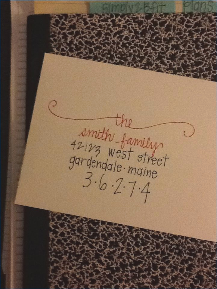 What To Write On The Envelope Of A Birthday Card What To Write On A