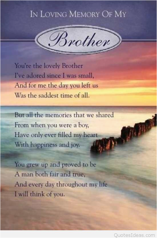 Happy Birthday To My Brother In Heaven Quotes BirthdayBuzz