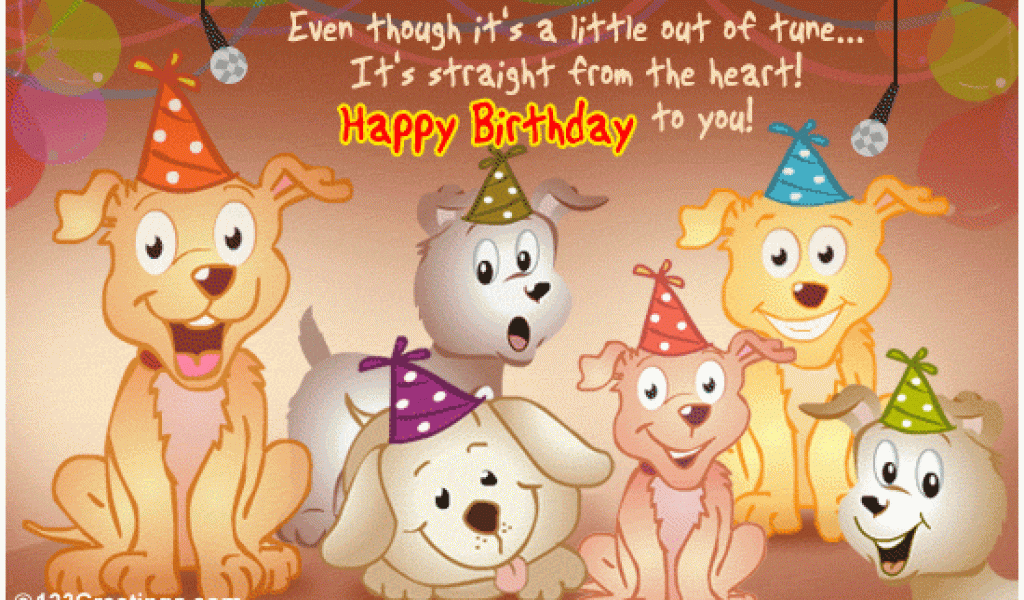Free Online Singing Birthday Cards From All Of Us Free Songs Ecards