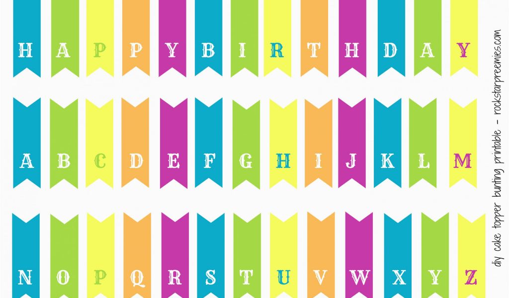 How To Make A Happy Birthday Banner In Word First Birthday For Two And