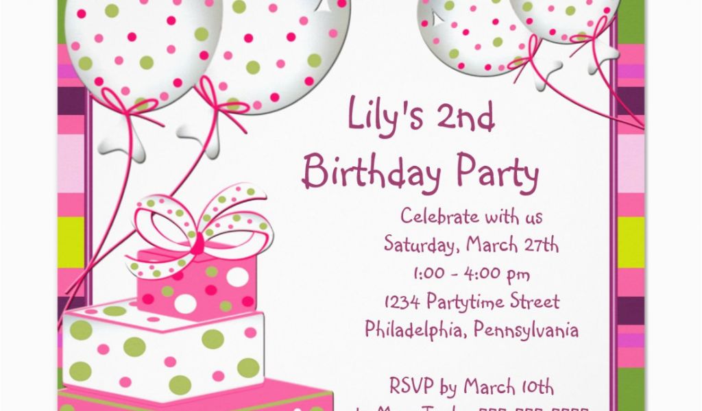 How To Write Invitation Card For Birthday Party Invitation For Birthday 